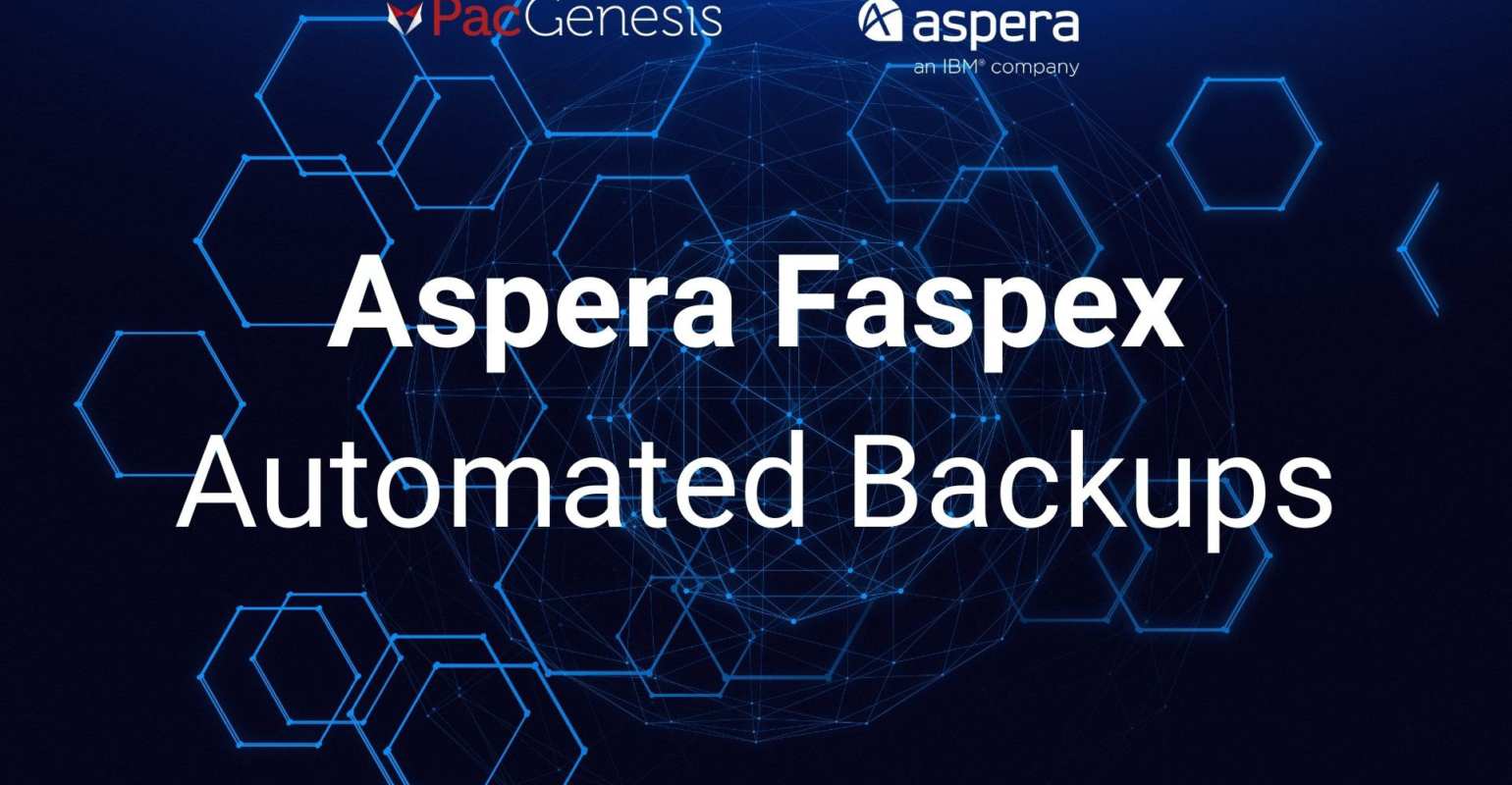Aspera Faspex Automated Backups - PacGenesis