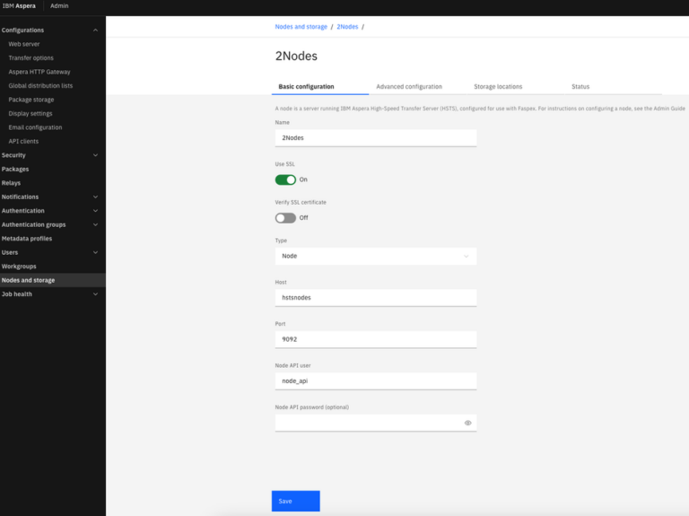 Faspex 5 Multiple HSTS Node Configuration - PacGenesis