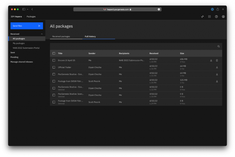 Aspera Faspex 5 Guide: New Features & Migration Tips | IBM Transfer